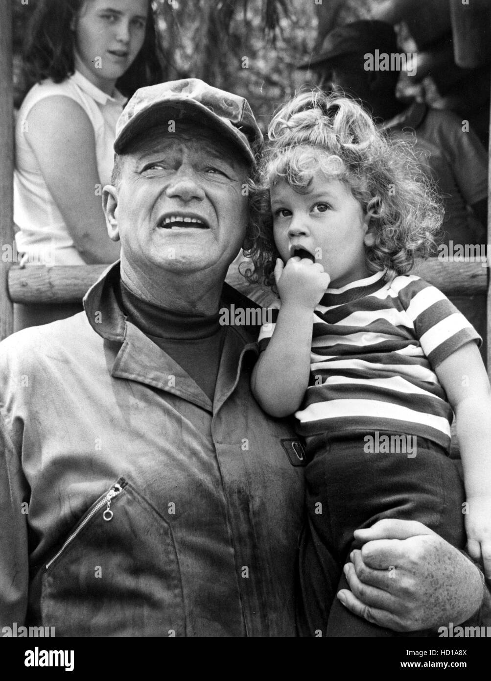 HELLFIGHTERS, John Wayne on the set, 1968 Stock Photo - Alamy