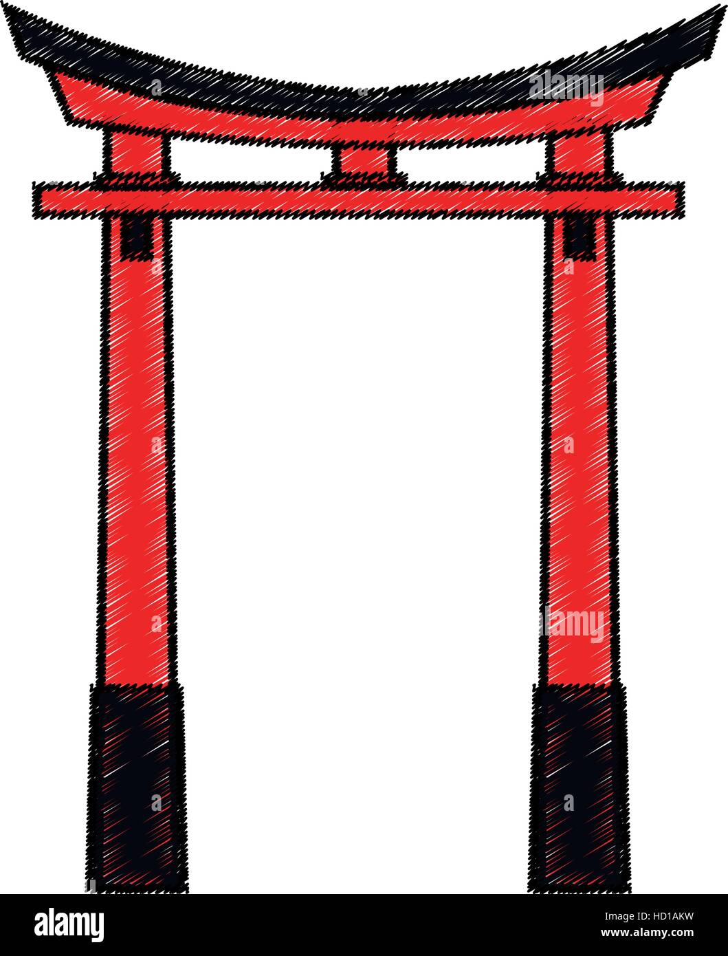 Isolated china arch design Stock Vector Image & Art - Alamy