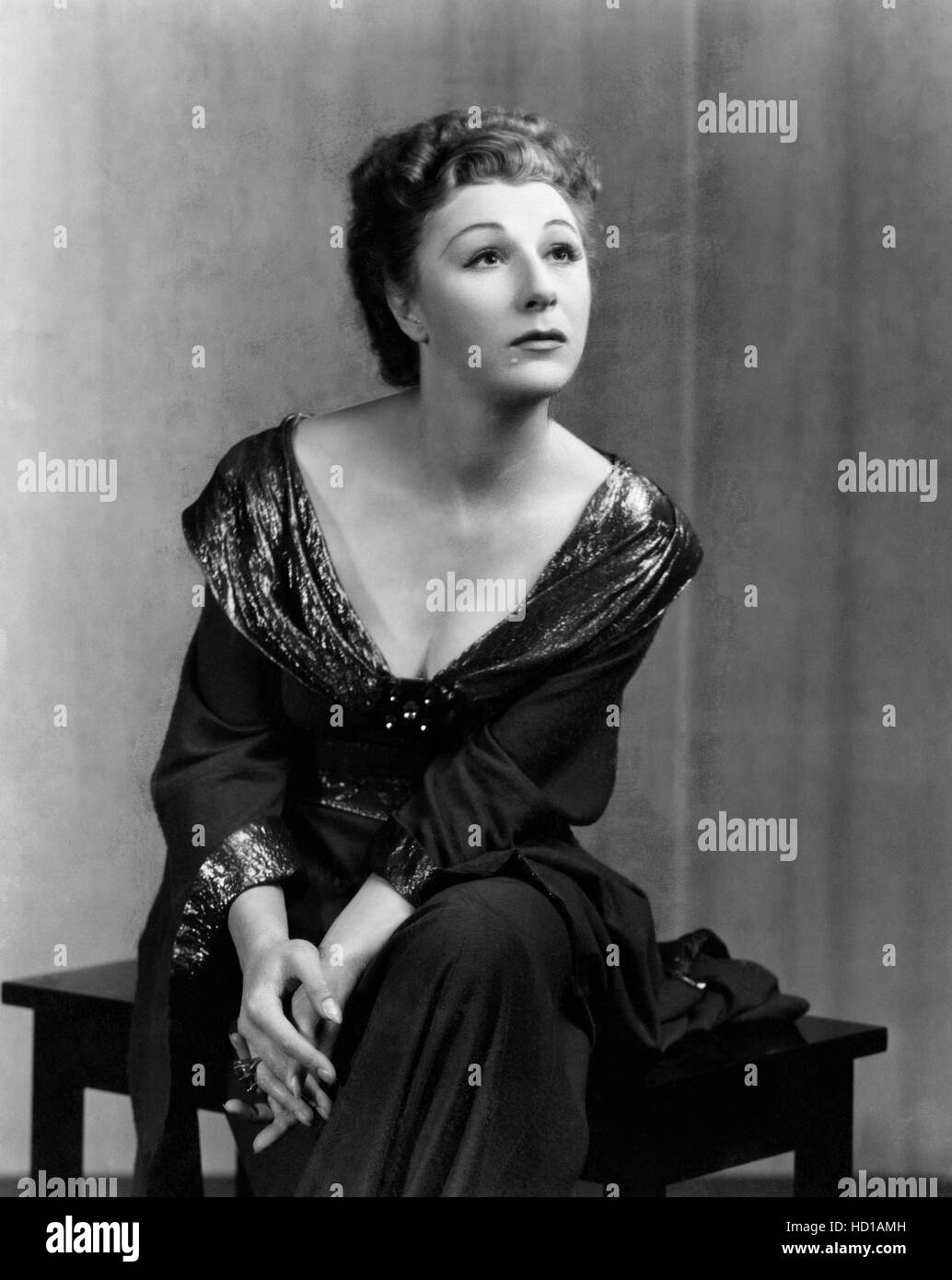 Judith Anderson, ca. 1942 Stock Photo - Alamy