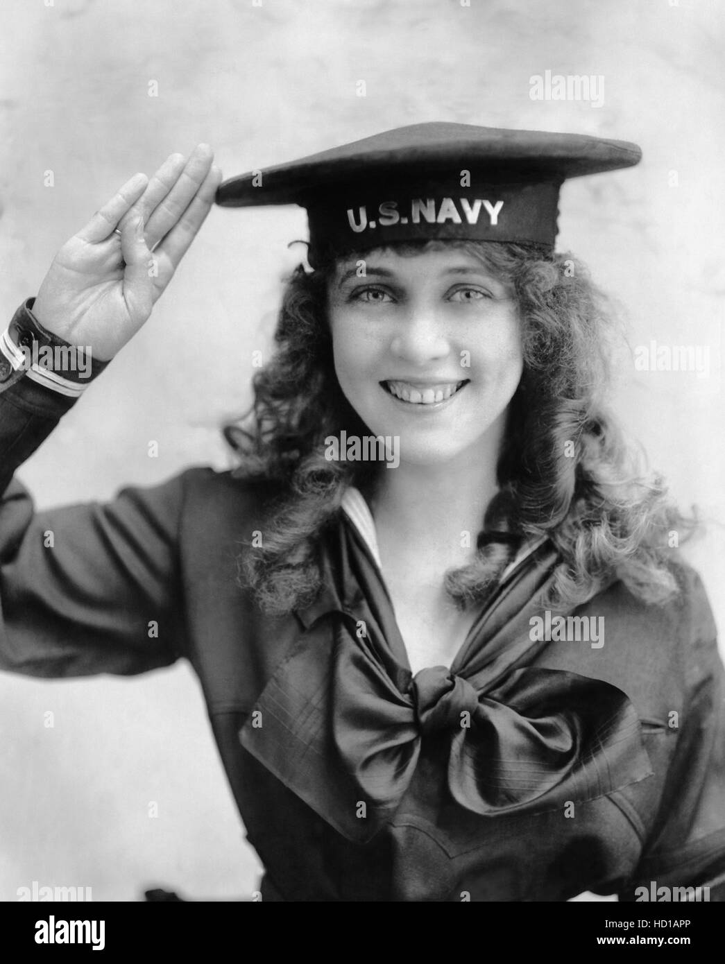Silent movie actress June Caprice, 1917 Stock Photo - Alamy