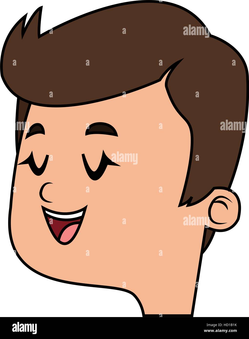 Isolated man cartoon design Stock Vector Image & Art - Alamy