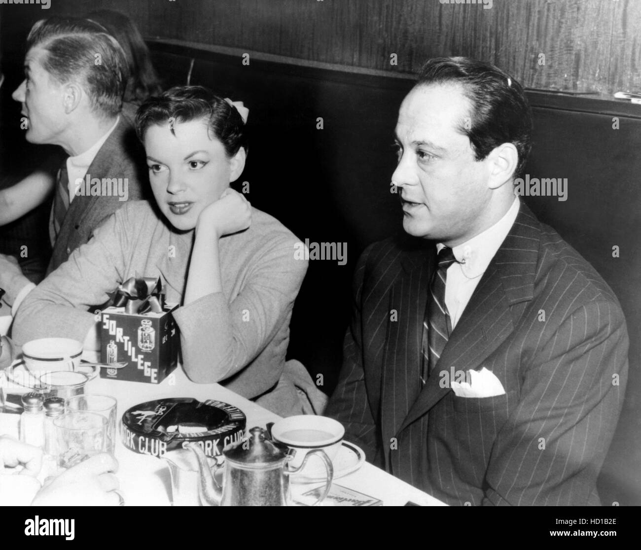 Judy Garland, left, and her soon-to-be third husband, Sid Luft, at the ...