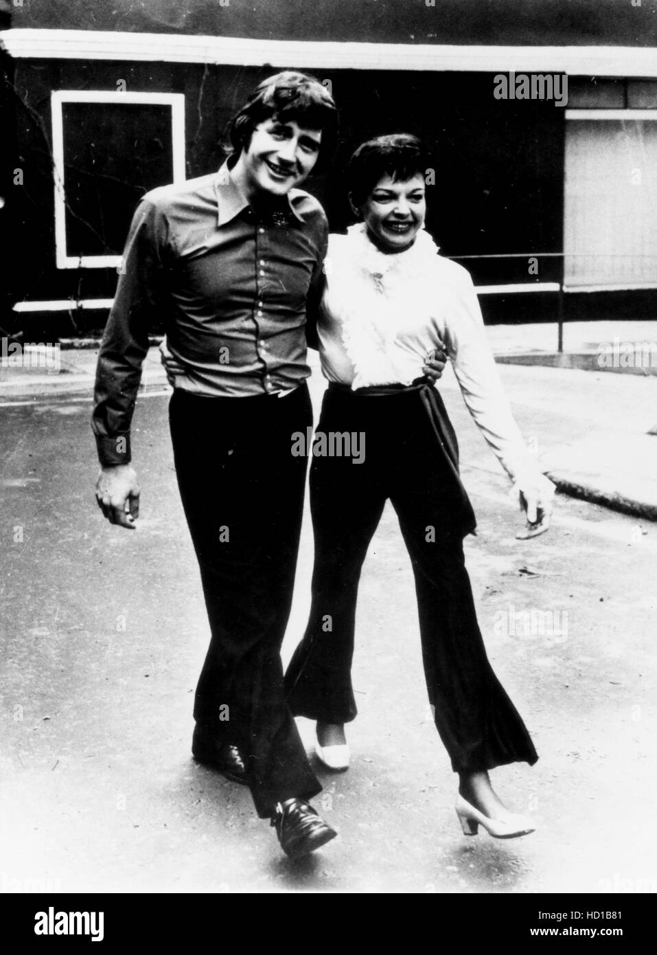 Judy Garland, right, and her fifth husband, Mickey Deans, outside their ...
