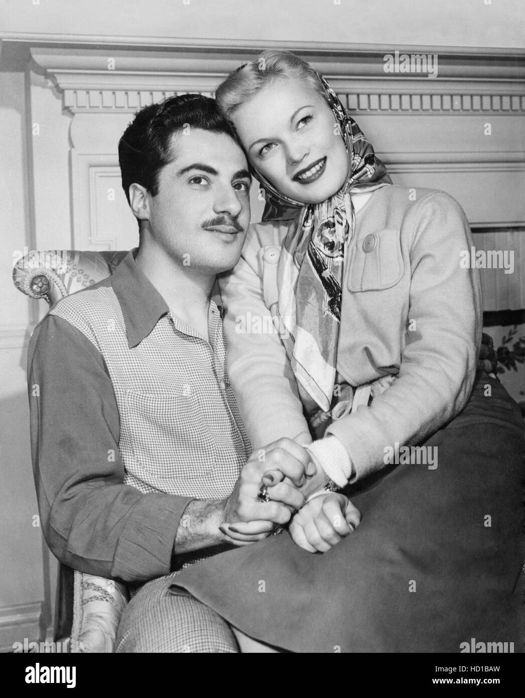 June Haver with first husband, Jimmy Zito, 1947 Stock Photo - Alamy