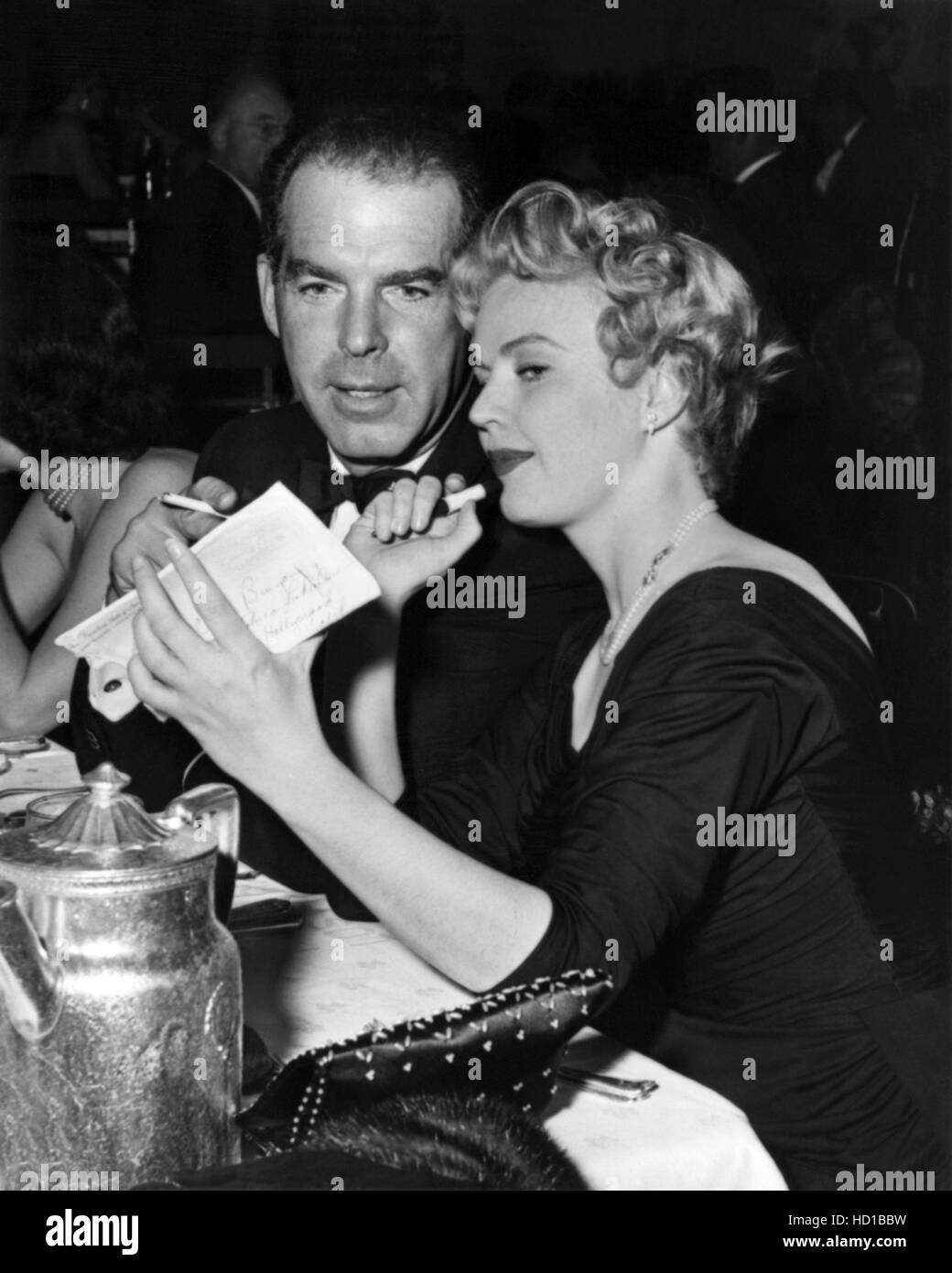 From left: Fred MacMurray with his future wife, June Haver, ca. 1953 ...