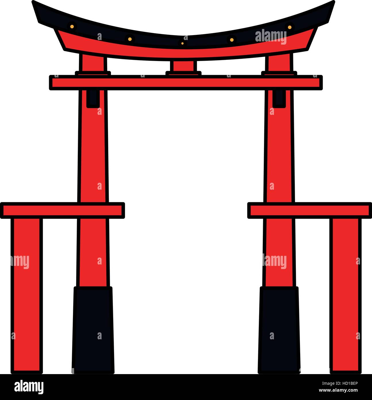 Isolated china arch design Stock Vector Image & Art - Alamy