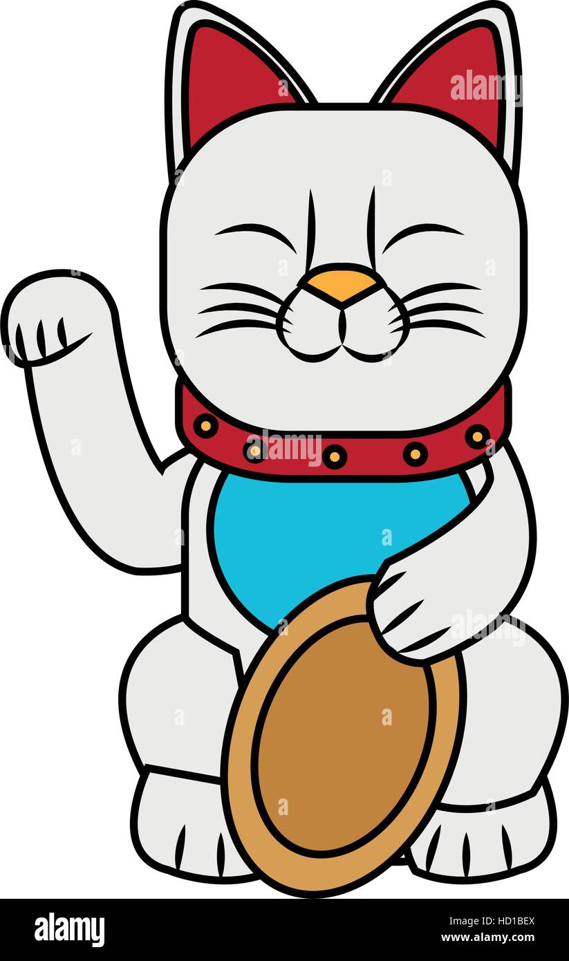 Isolated china cat design Stock Vector Image & Art - Alamy