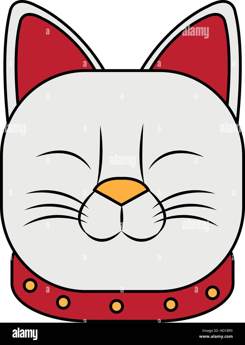 Isolated china cat design Stock Vector Image & Art - Alamy