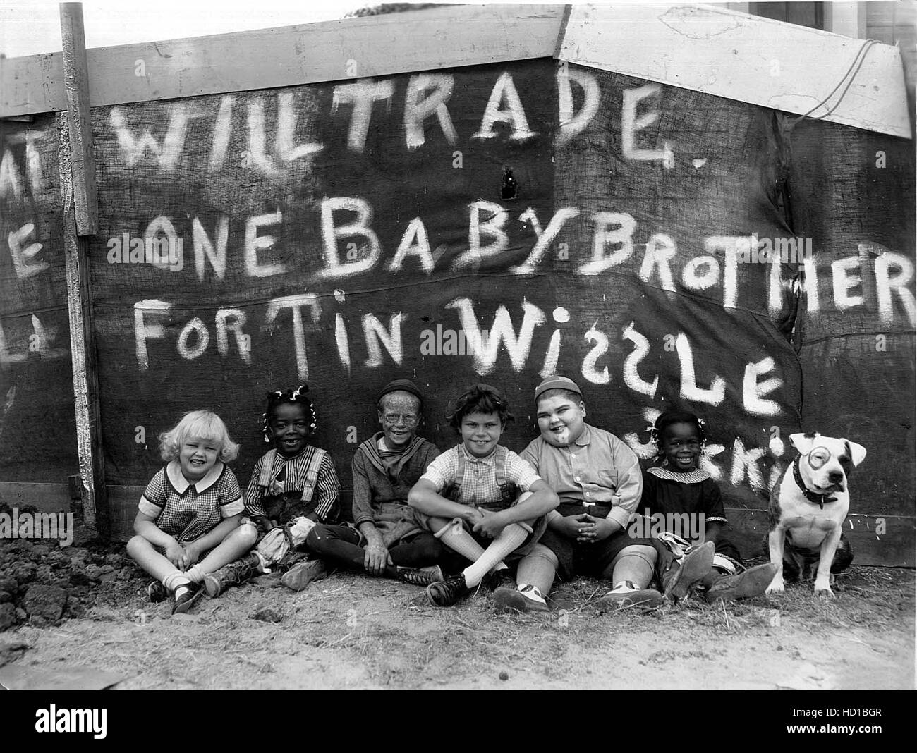 THE LITTLE RASCALS, Jean Darling, Farina Hoskins, Jay R. Smith, Jackie ...