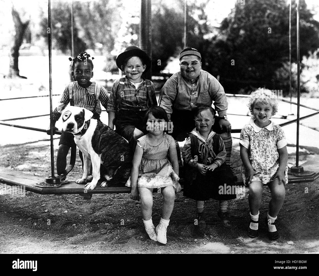 LITTLE RASCALS, THE, Petey, Farina Hoskins, Mary Anne Jackson, Joe Cobb ...