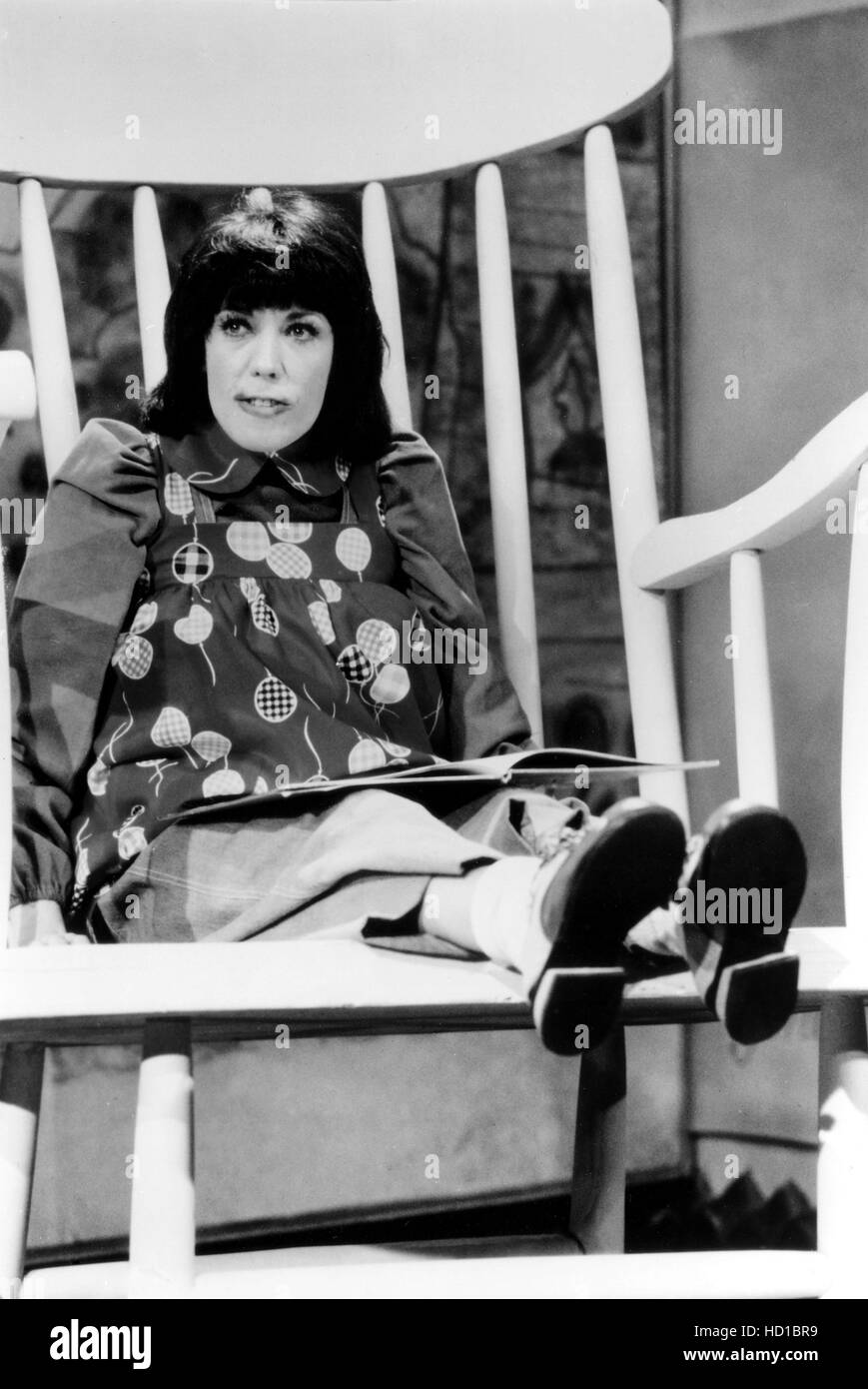 Lily Tomlin, as Edith Ann, mid-1970s Stock Photo - Alamy