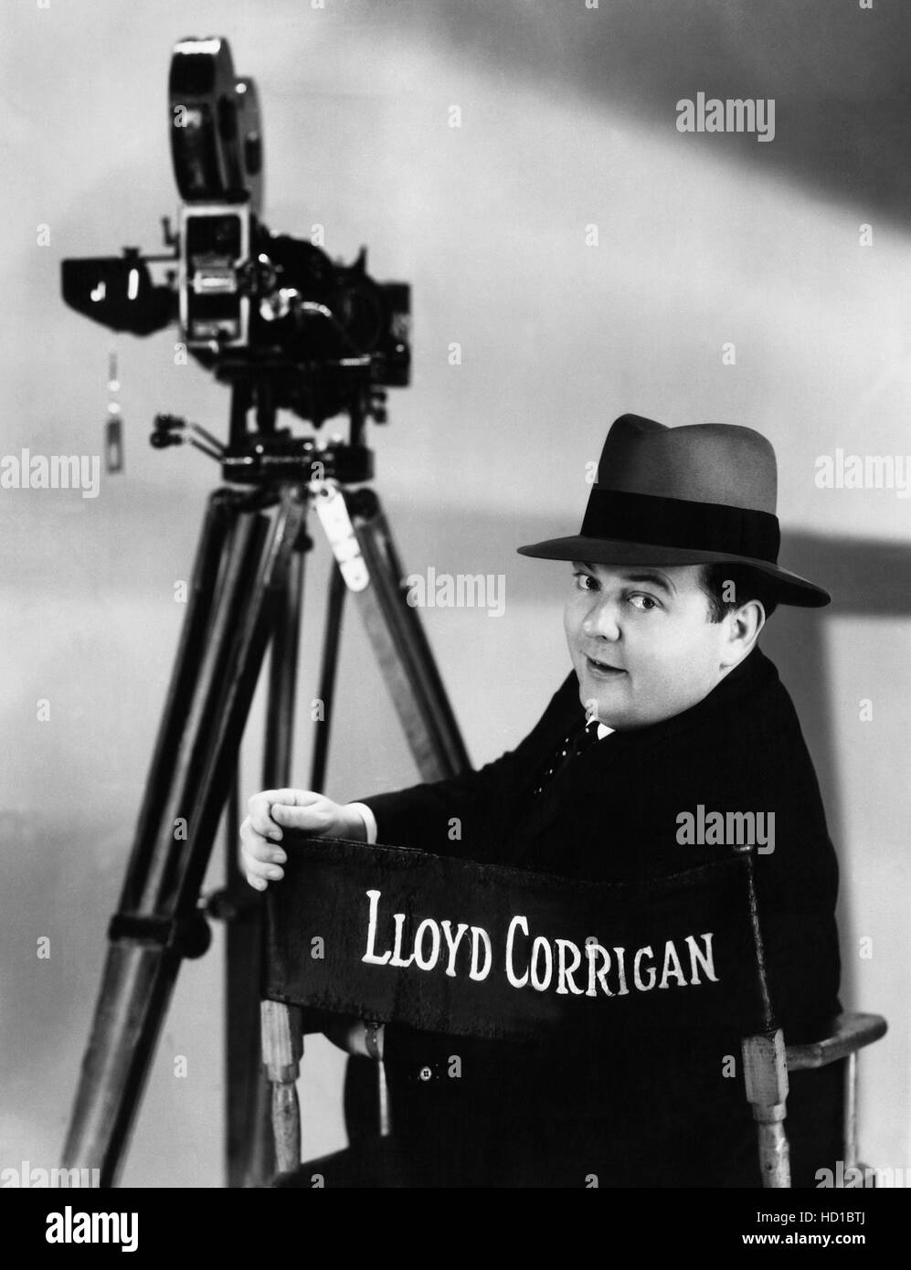 Actor, screenwriter and director Lloyd Corrigan, ca. early 1930s Stock ...