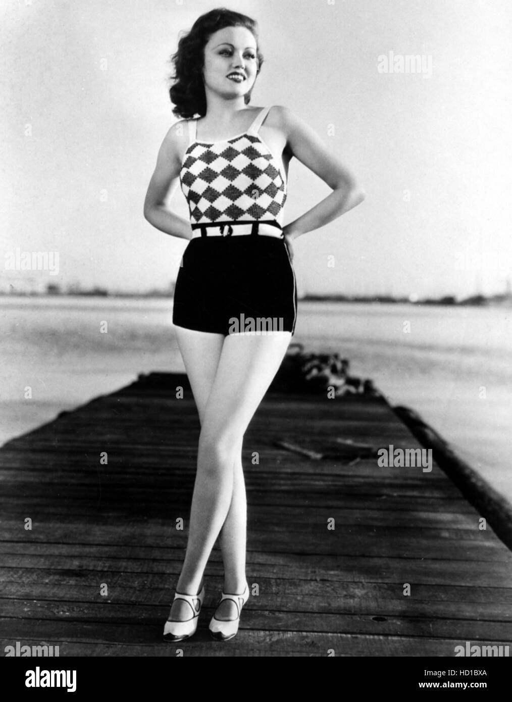 Lona Andre, portrait ca. 1933 Stock Photo - Alamy