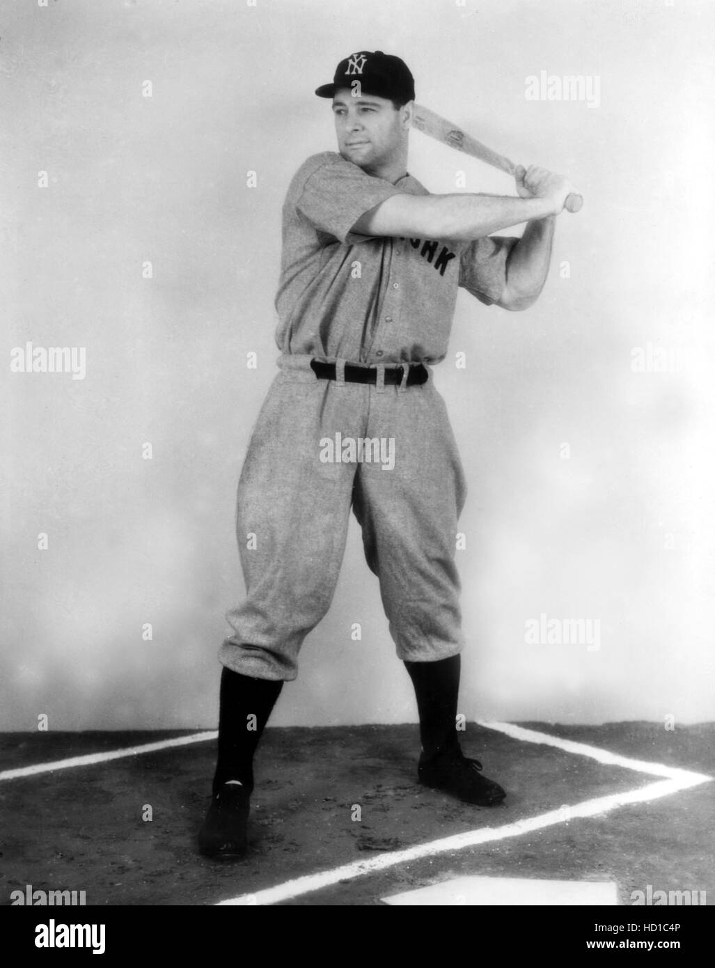 Lou Gehrig, NY Yankees 1st baseman, winner of 1934 triple crown Stock ...