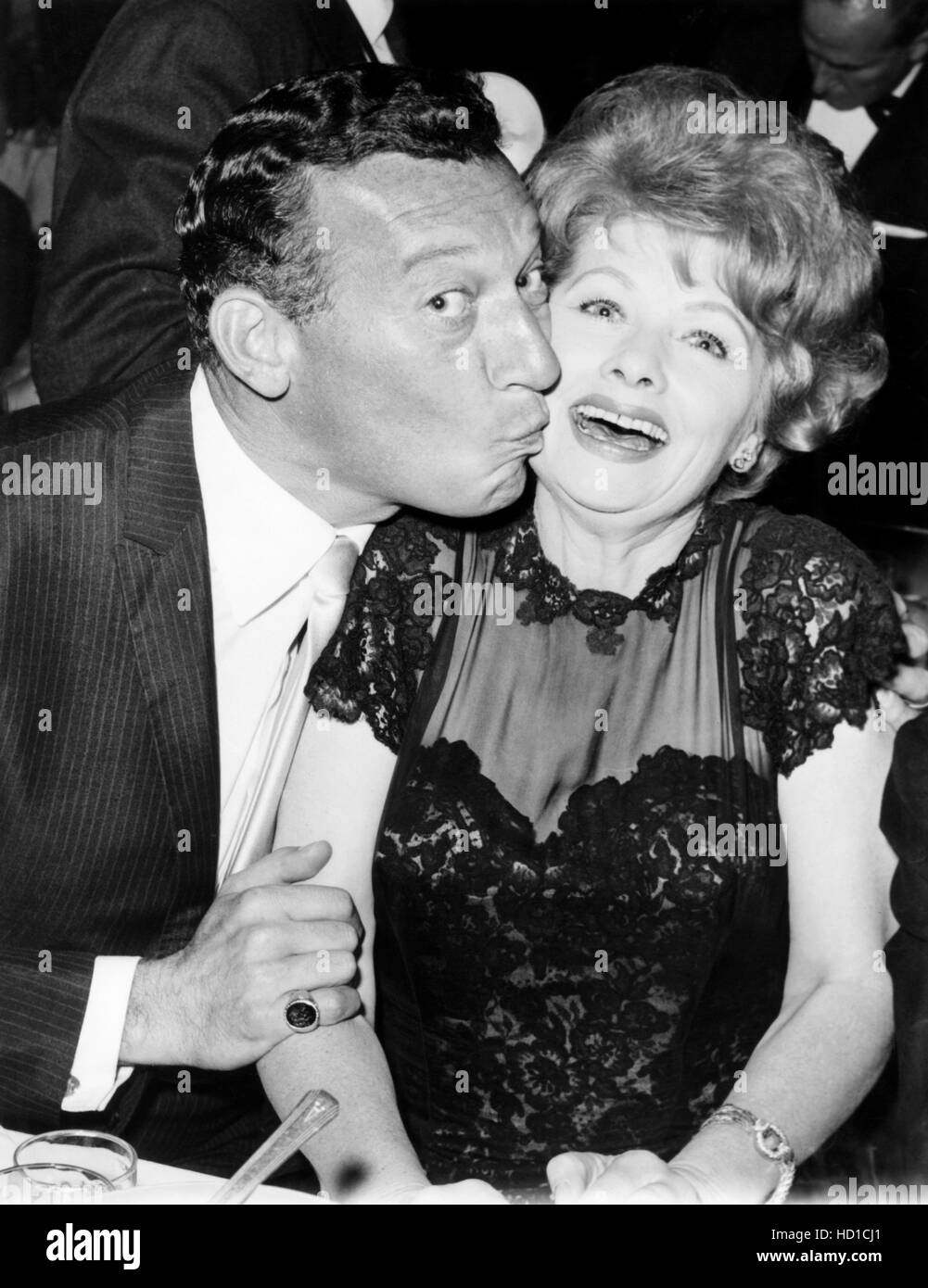 Recently married Lucille Ball, right, and Gary Morton, at the Cocoanut ...