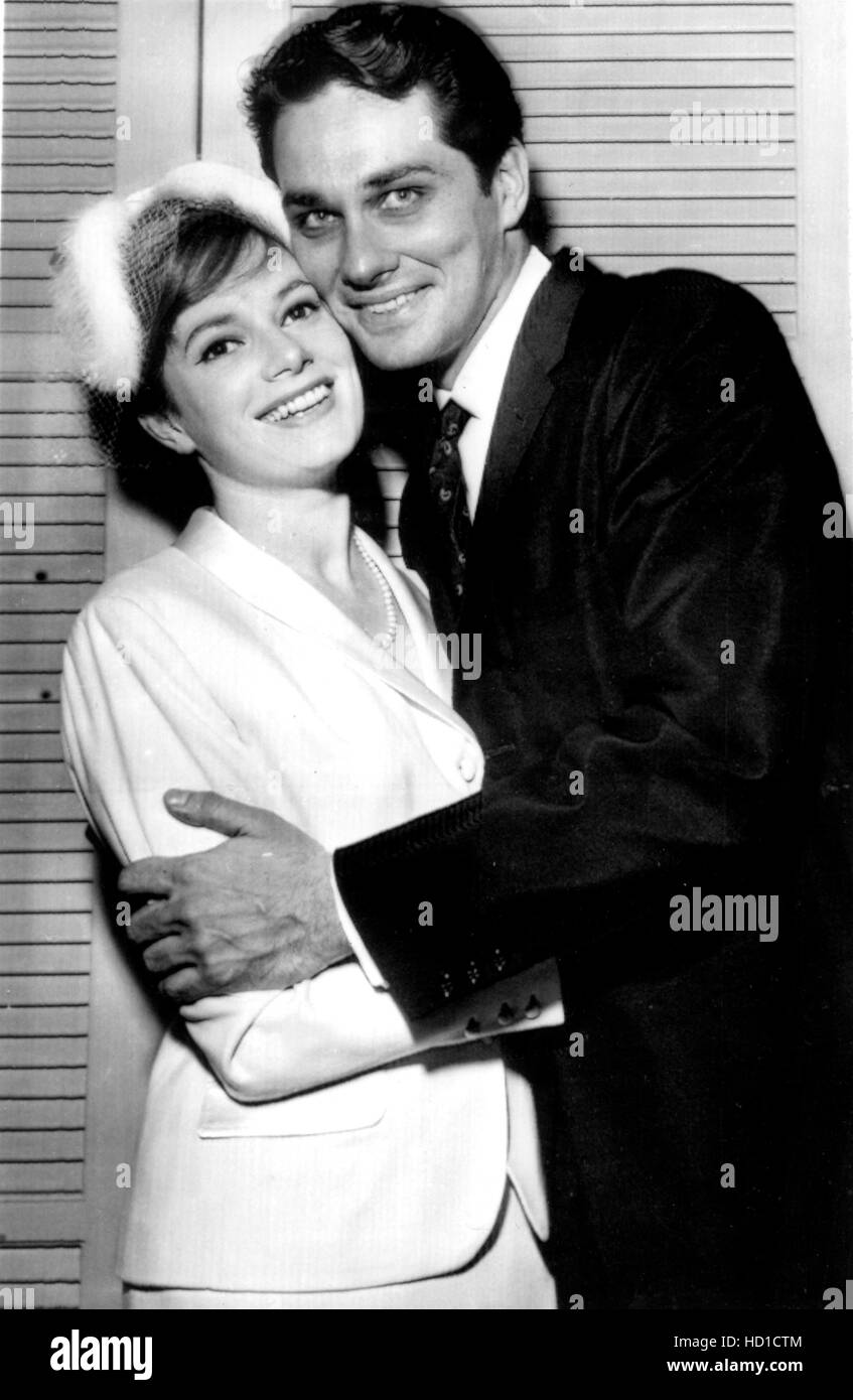 The Las Vegas wedding of Luciana Paluzzi, left, and Brett Halsey ...