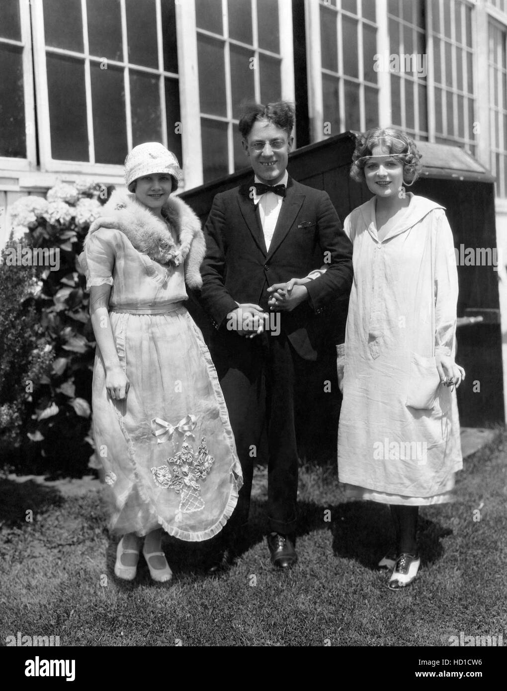 Lucille Ricksen, British film critic and director Frank Tilley, Blanche ...