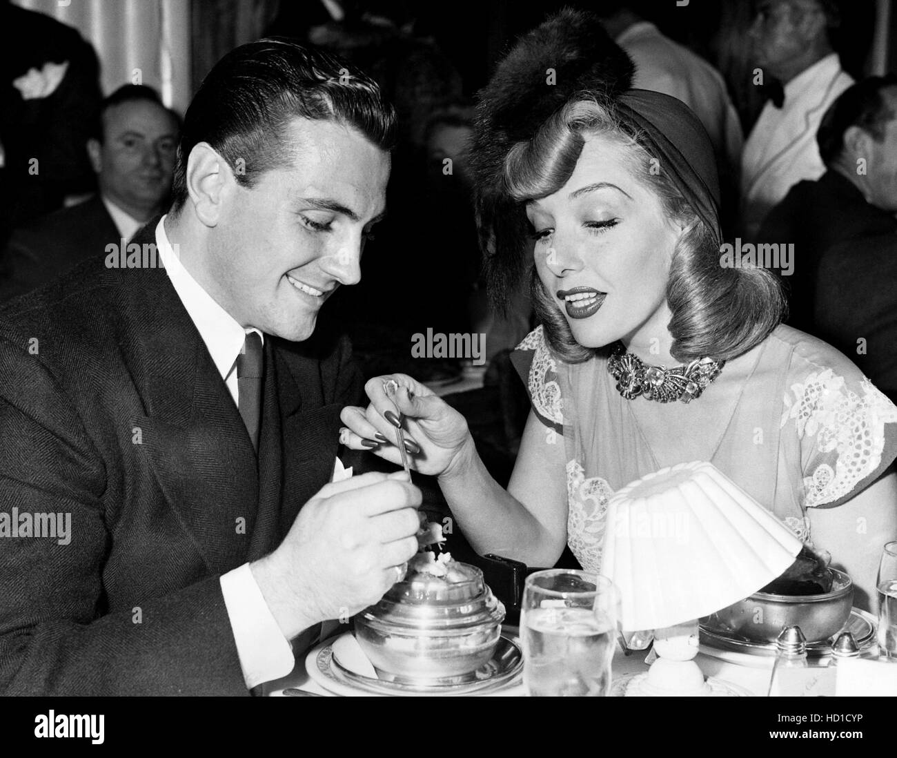 Lupe Velez, right, with actor Harald Maresch, (aka Harold Ramond), ca ...