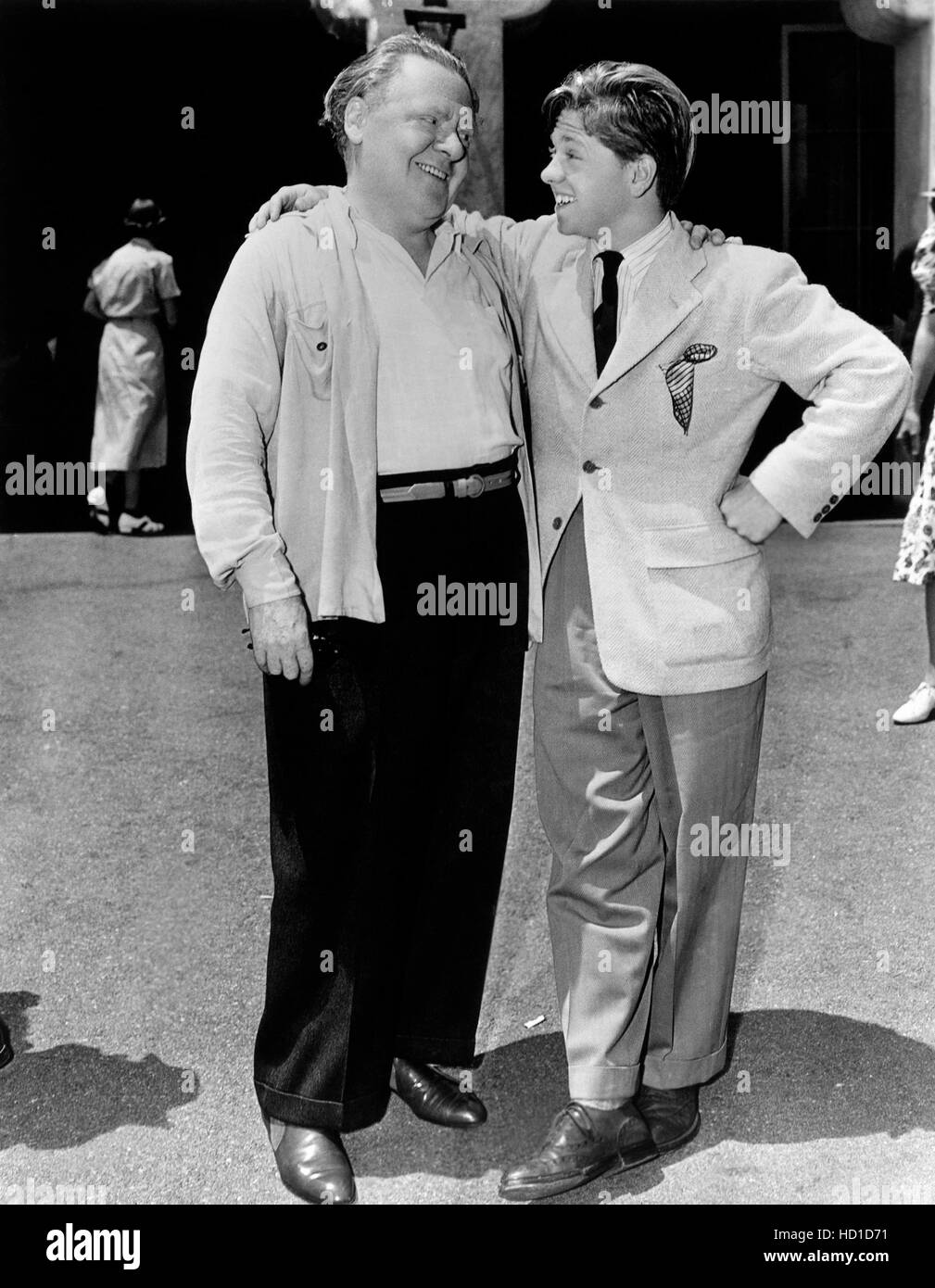 Mickey Rooney, with father, Joe Yule, ca. 1940 Stock Photo - Alamy