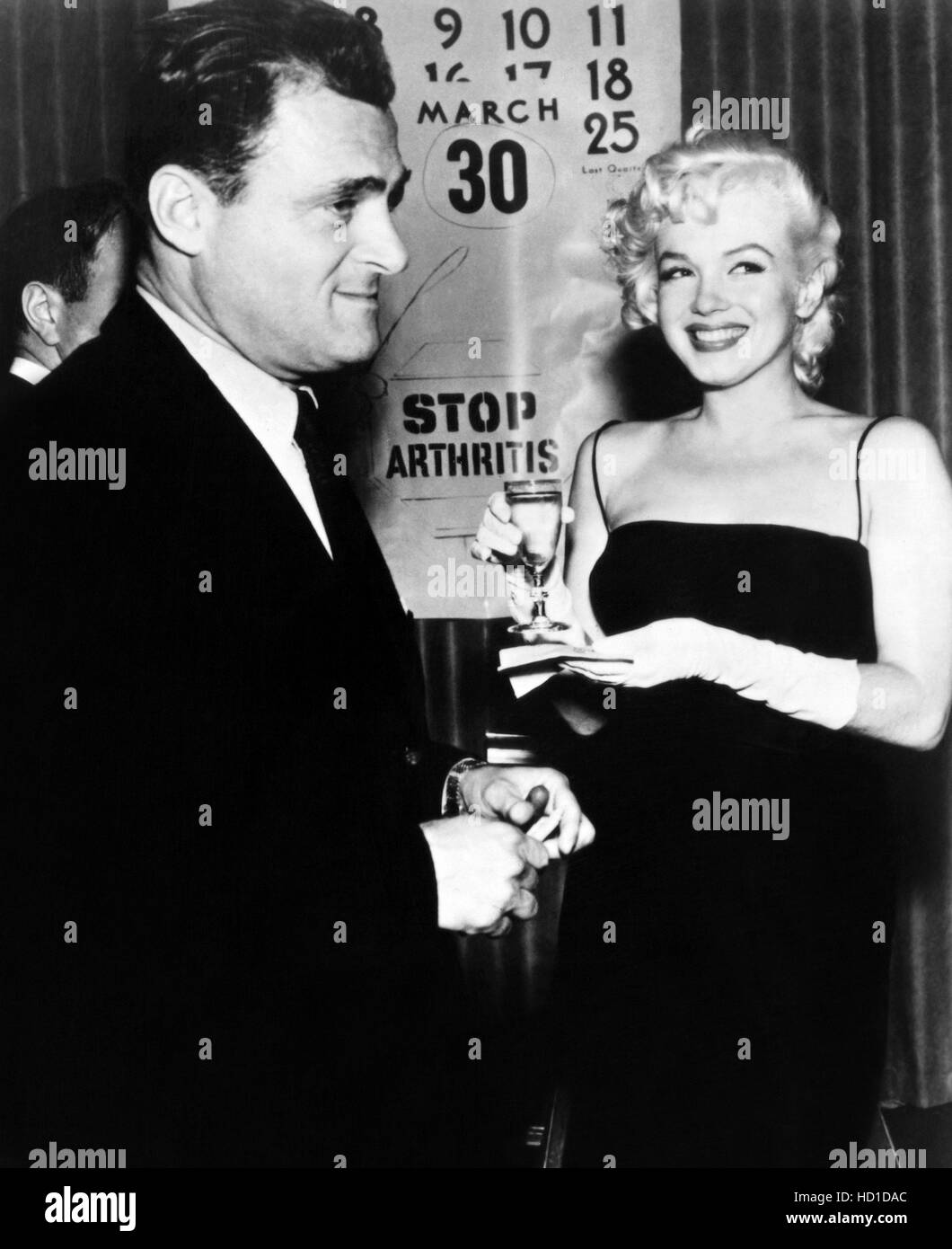 From left: Mike Todd, Marilyn Monroe, at Madison Square Garden ...