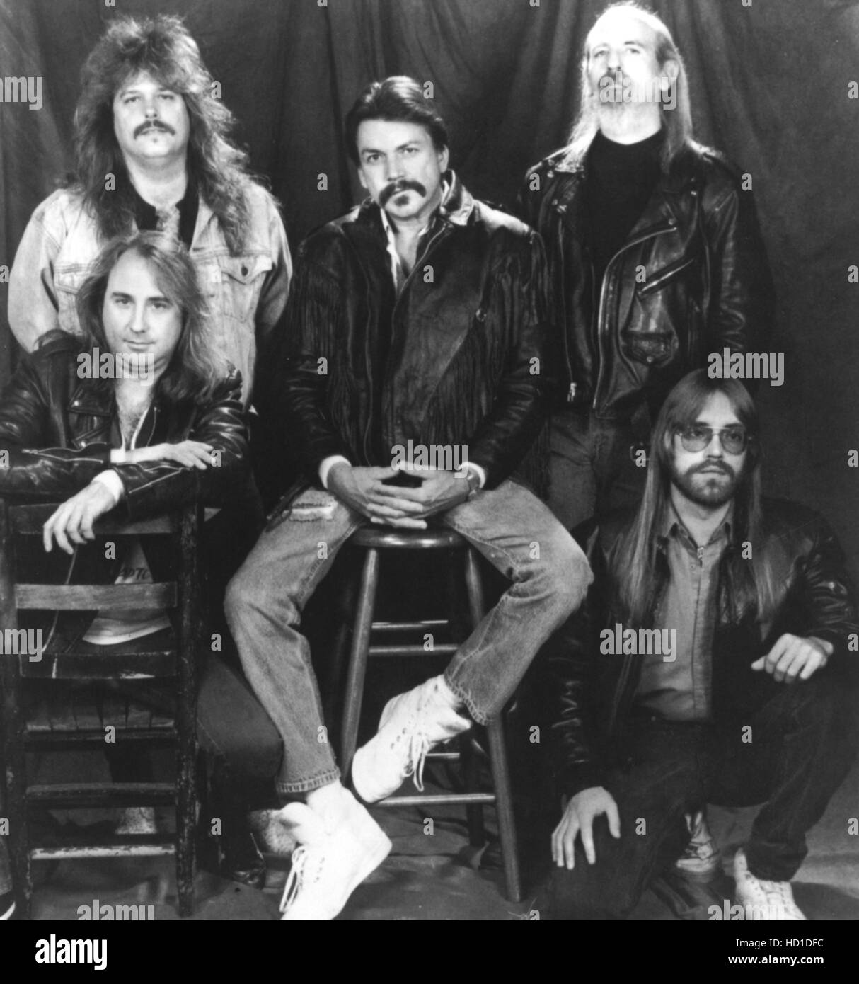 Molly Hatchet, portrait ca. 1994 Stock Photo - Alamy