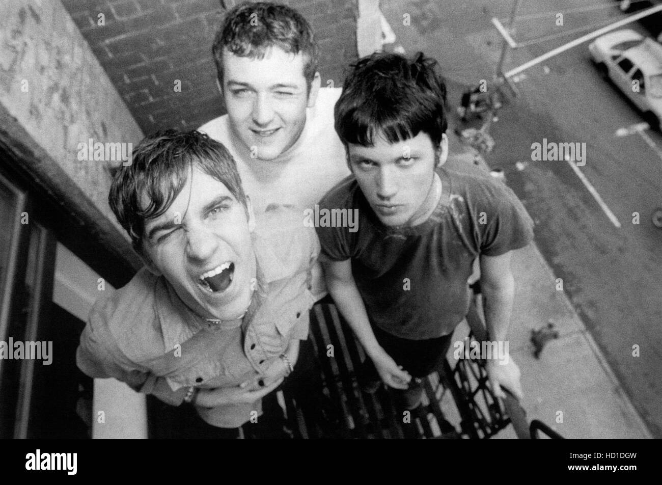 Modest Mouse, (Jeremiah Green, Isaac Brock, Eric Judy), ca. 2000 Stock ...