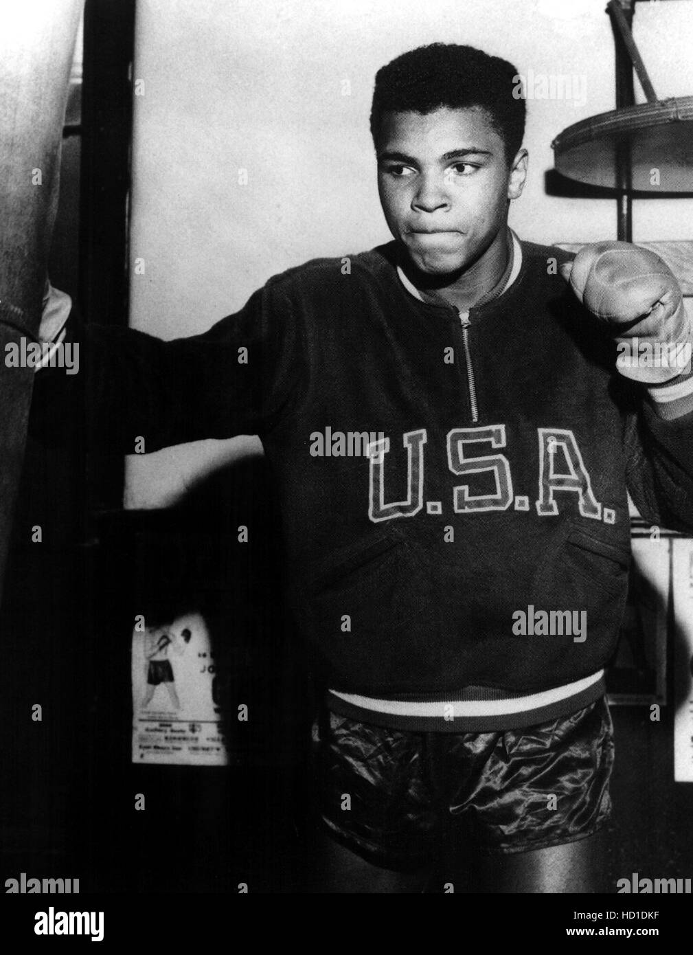 Muhammad Ali in training Stock Photo - Alamy