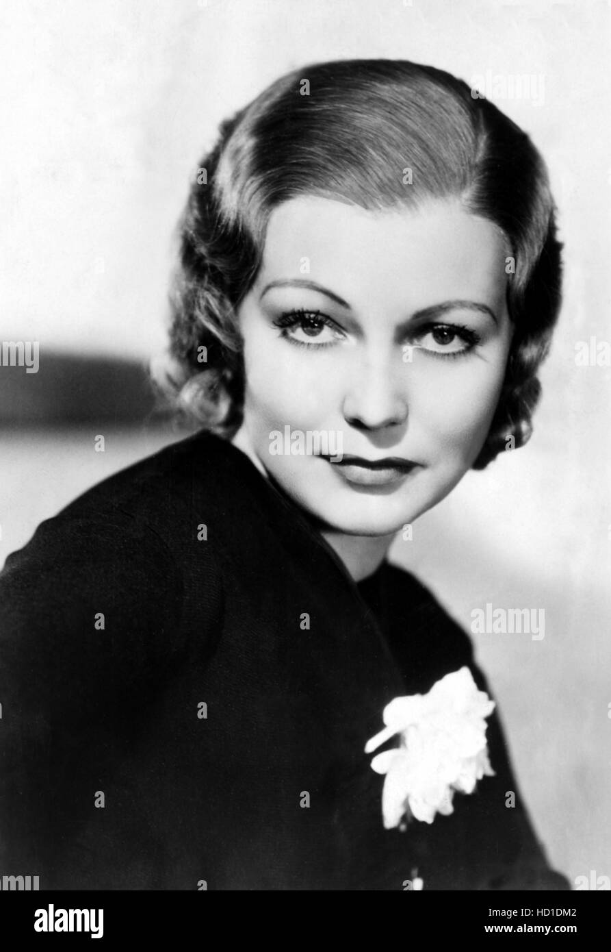 Muriel Evans, 1937 Stock Photo - Alamy