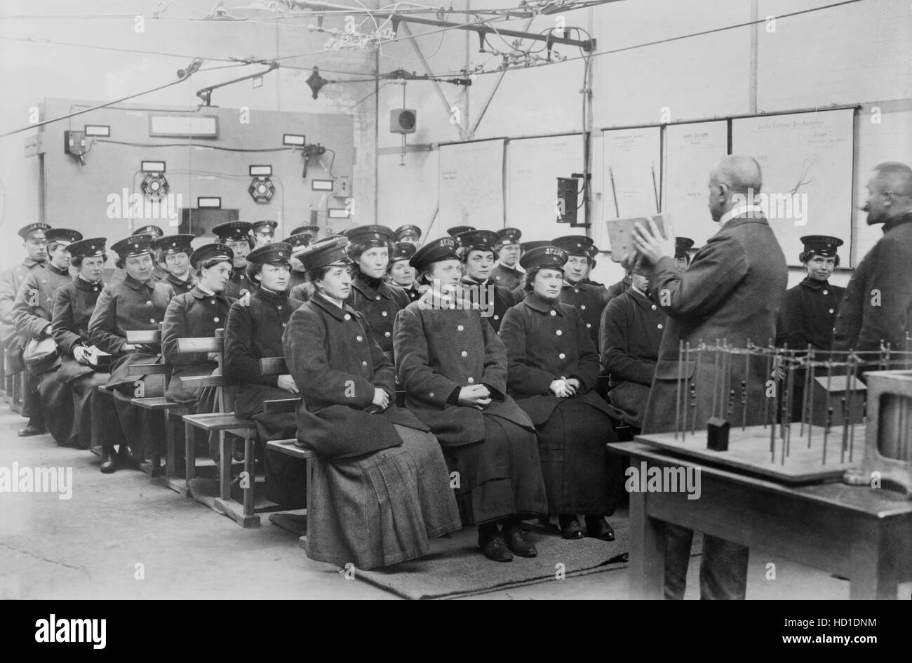 German Women Being Trained to Become Street Car Drivers during World ...