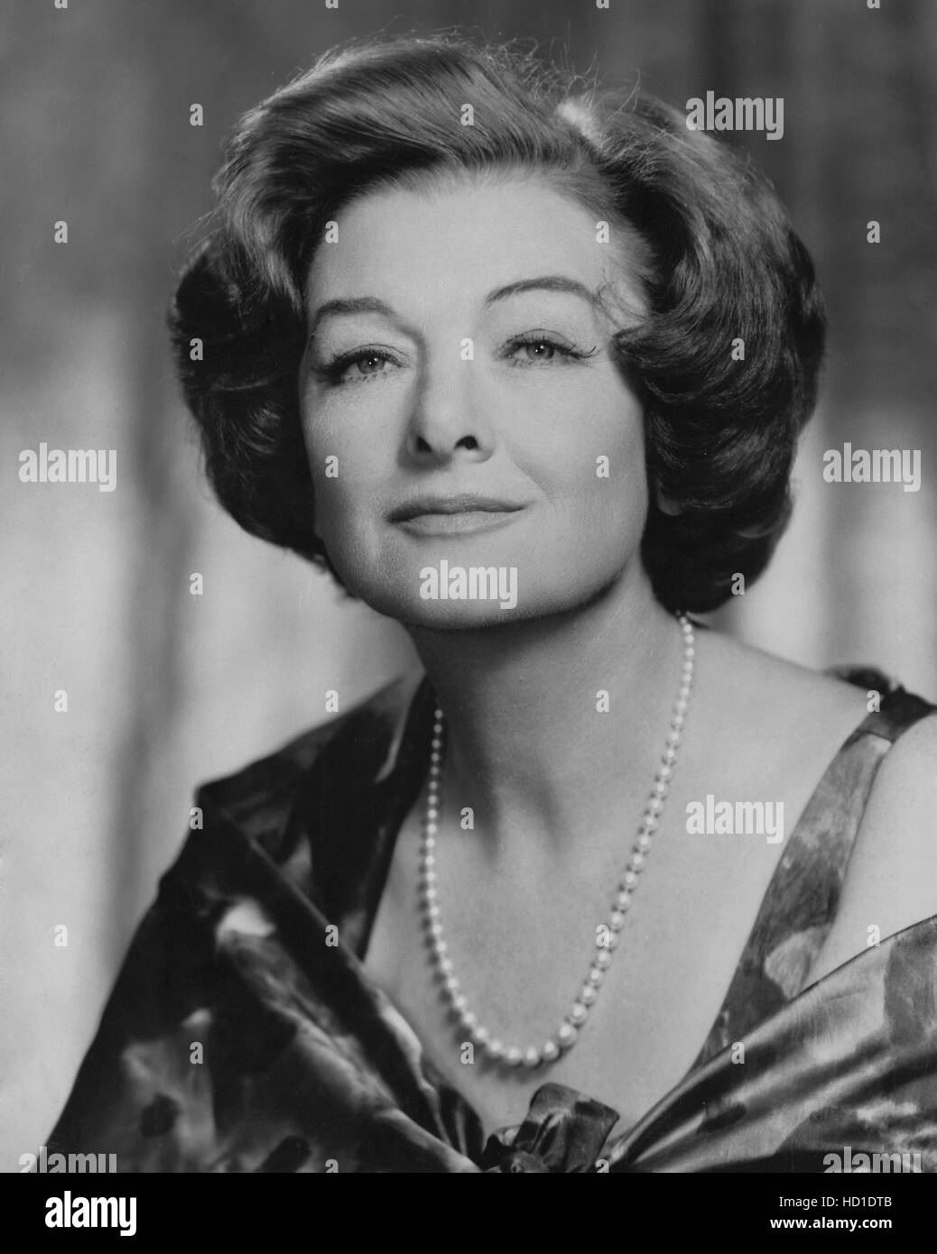 Myrna Loy, ca. 1960 Stock Photo - Alamy