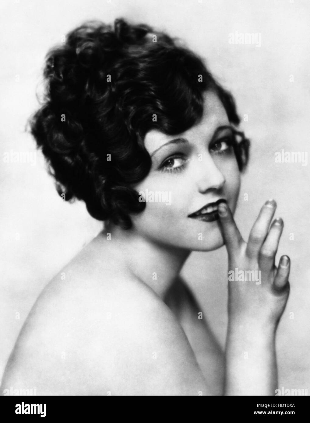 Silent movie actress Doris Dawson, 1929 Stock Photo - Alamy