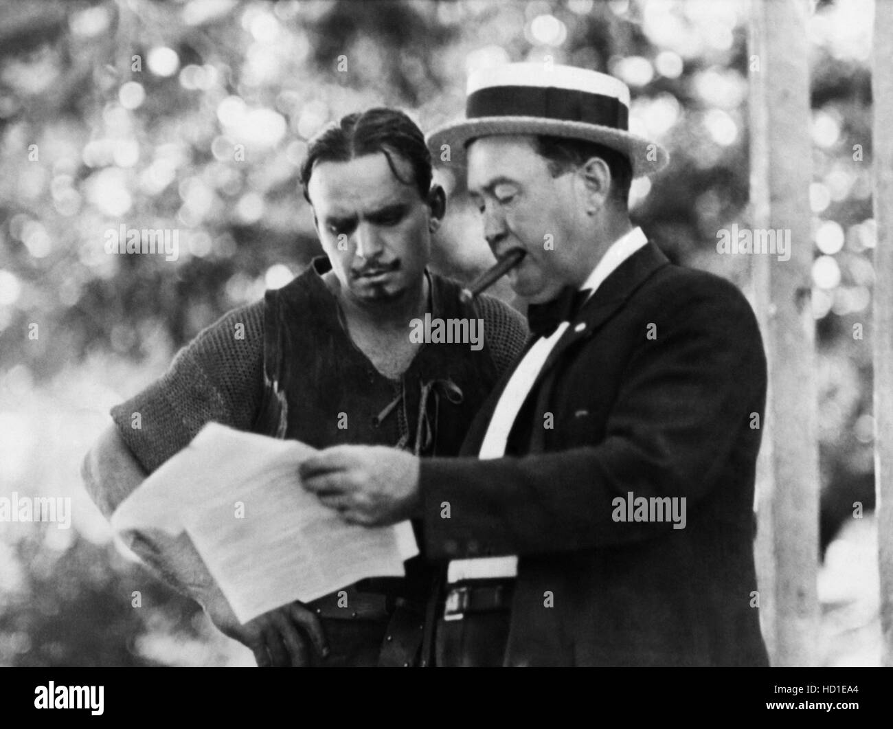 From left: Douglas Fairbanks, Sr., his brother, business manager Robert ...