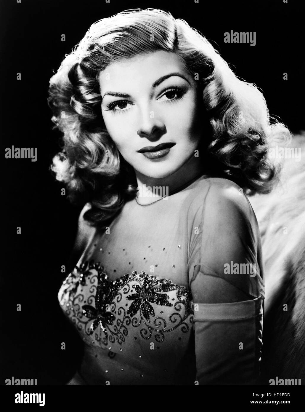 Dolores Gray, vocalist with Wayne King's Orchestra, mid-1940s Stock ...