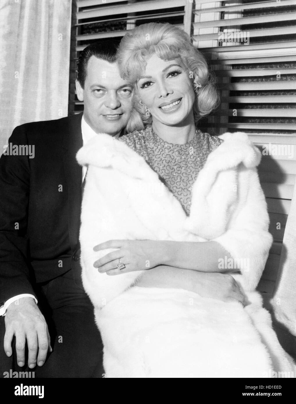 Dolores Gray, right, and her fiance, oil tycoon James Lofland, London ...