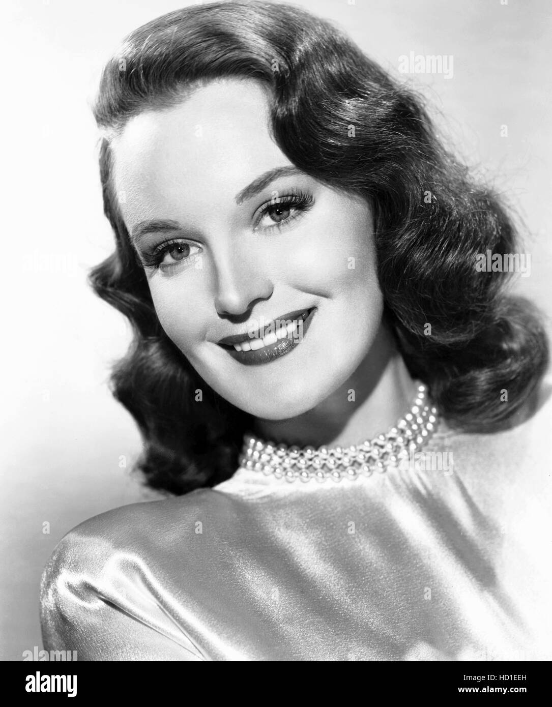 Newly signed Columbia starlet Dorothy Hart, 1947 Stock Photo - Alamy