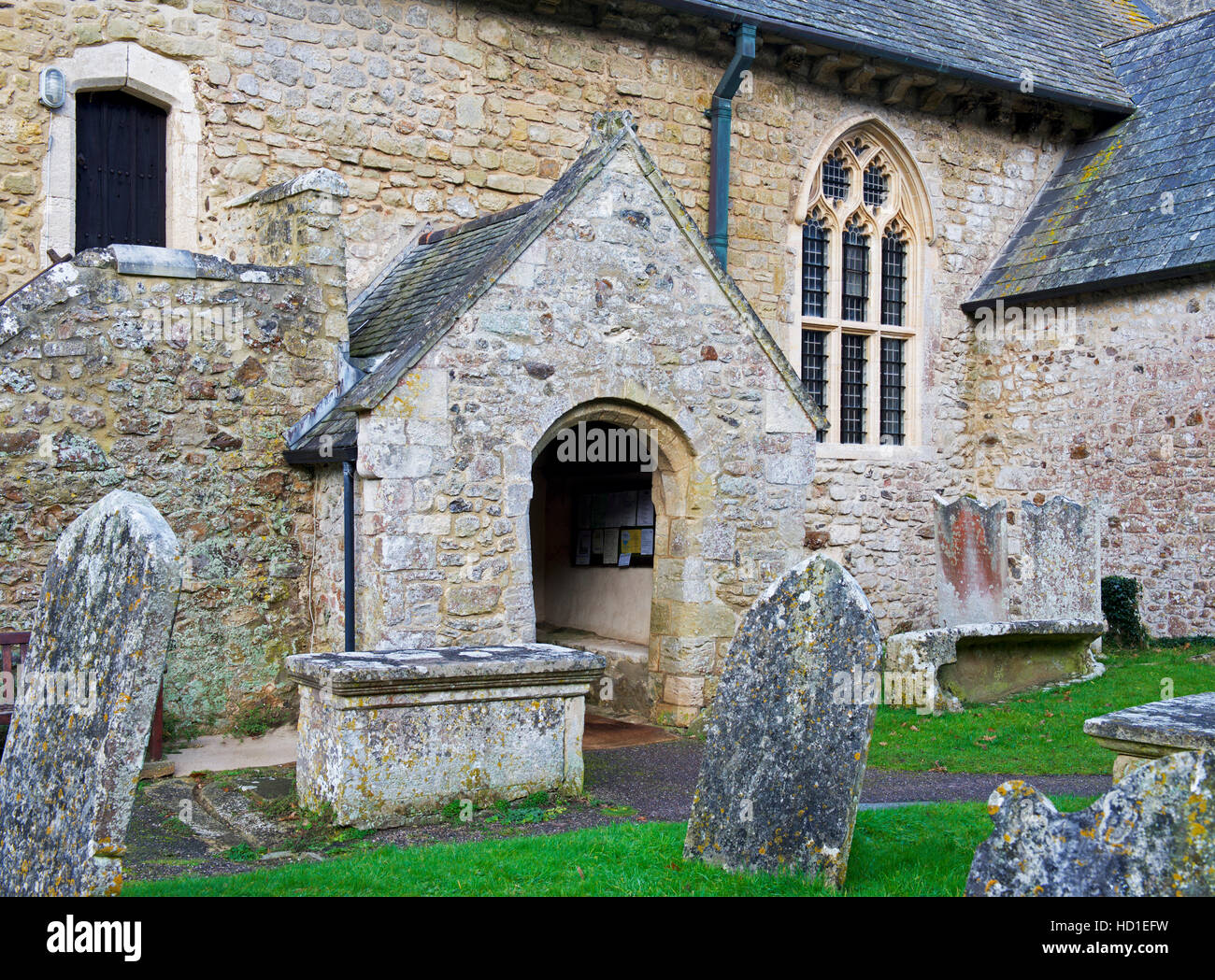 St Winifred's Church, Branscombe, Devon, England UK Stock Photo - Alamy