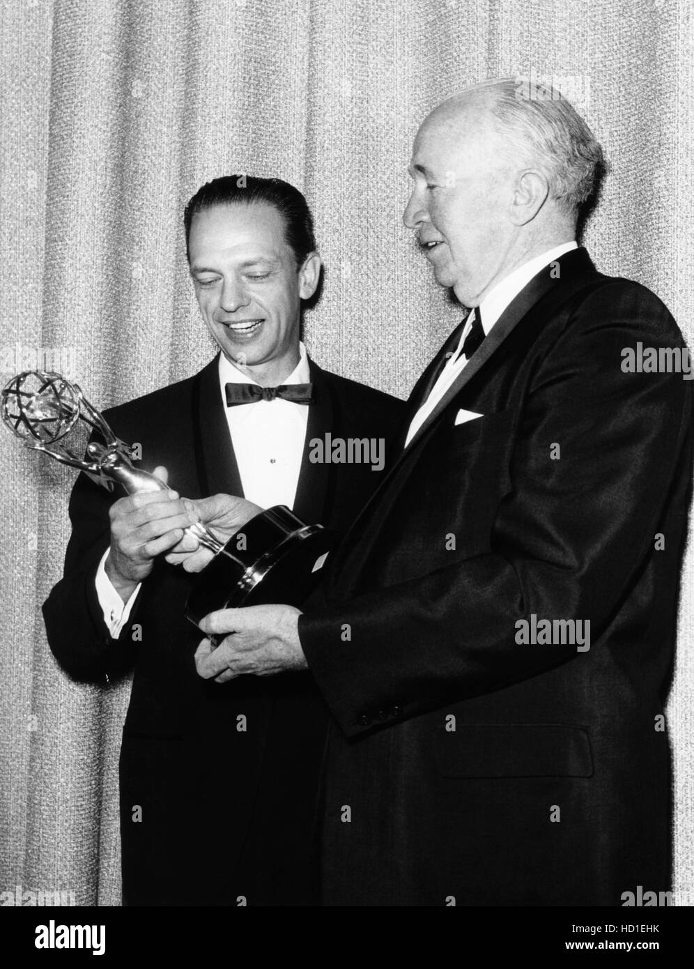 From left: Don Knotts with presenter Walter Brennan; Knotts won an Emmy ...