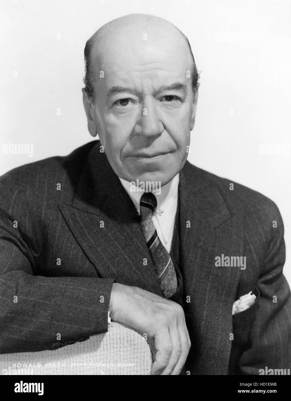 Donald Meek, MGM portrait, 1941 Stock Photo - Alamy