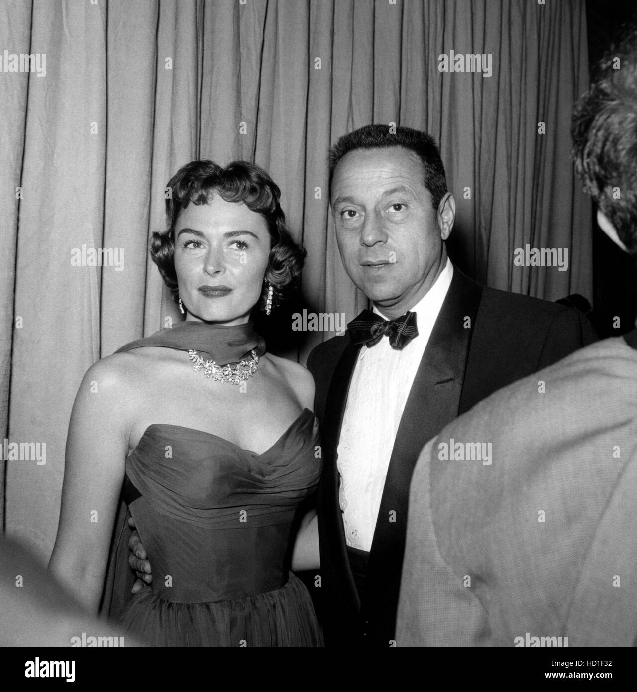 Donna Reed, husband Tony Owen, 1955 Stock Photo - Alamy