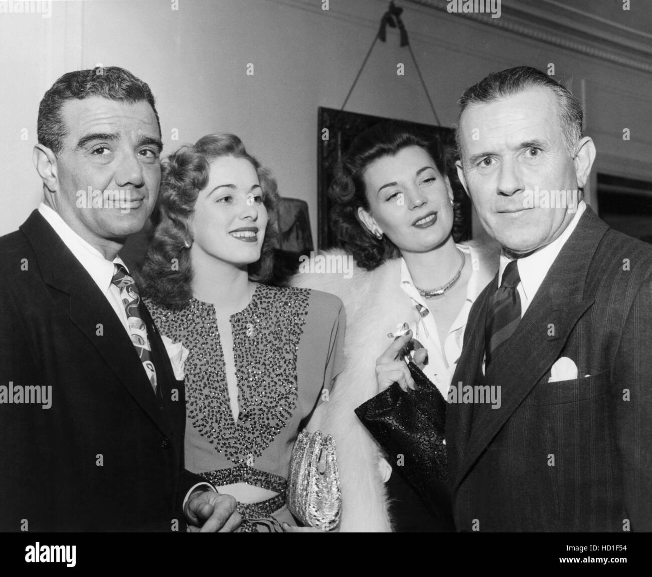 Eleanor Parker, second from left, with her second husband, producer ...