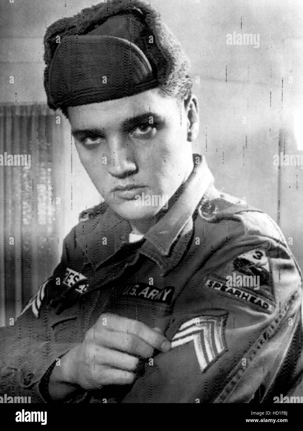 Private ELVIS PRESLEY becomes Acting Sergeant ELVIS PRESLEY, 1960 Stock ...