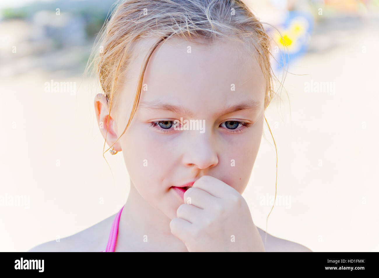 Blond cute hi-res stock photography and images - Alamy