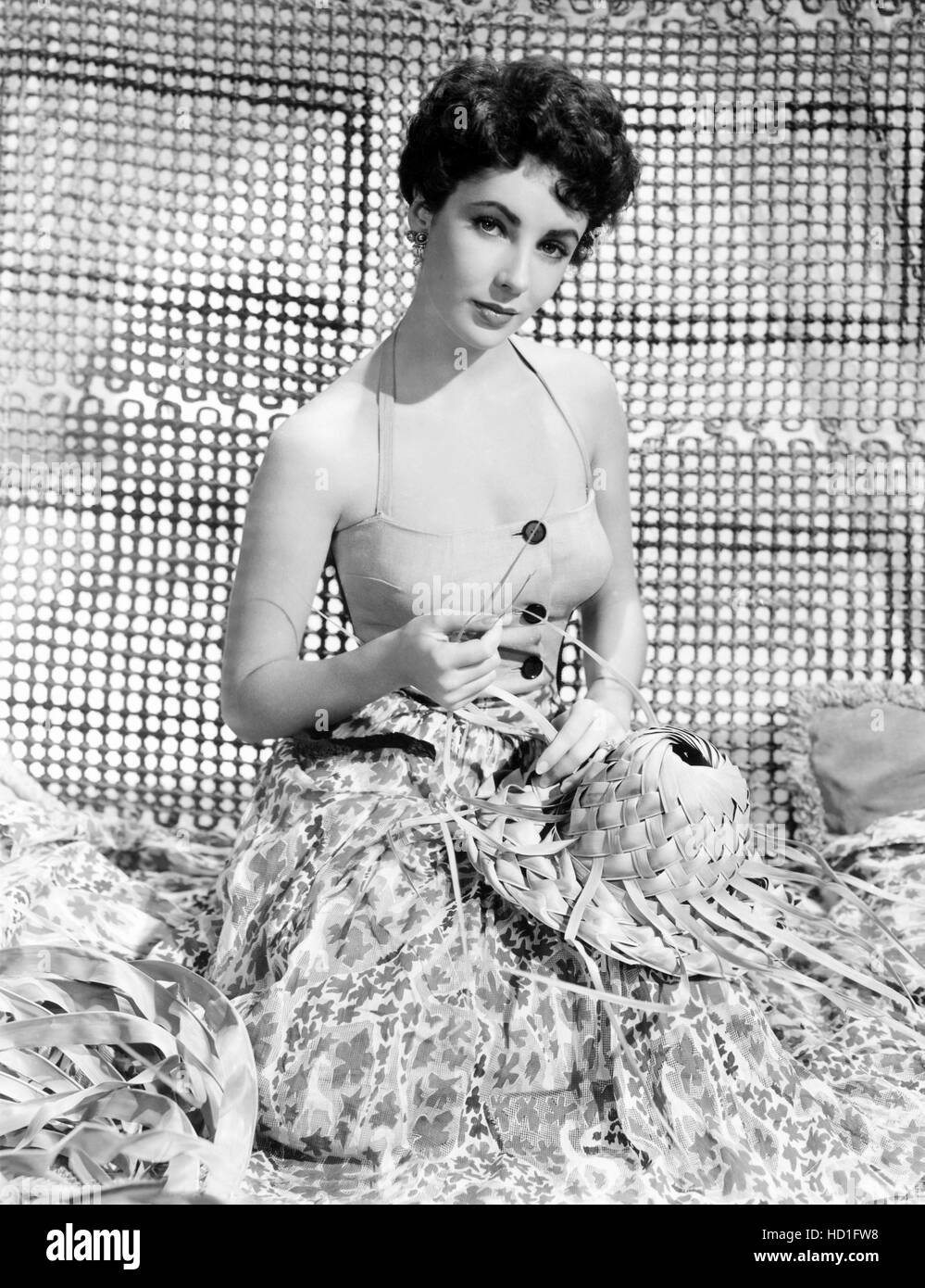 Elizabeth Taylor, ca. early 1950s Stock Photo - Alamy