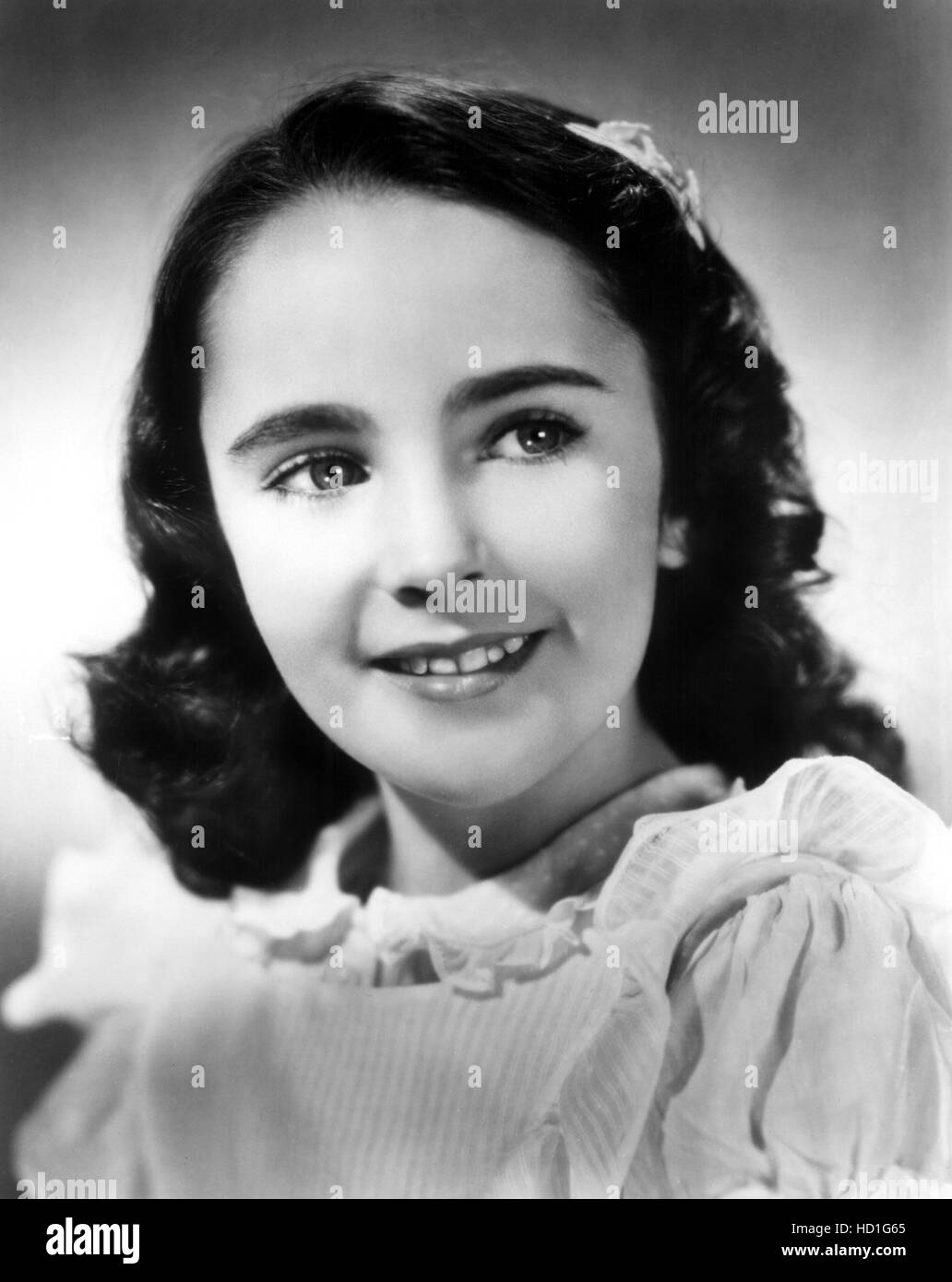 Elizabeth Taylor, 1942, publicity for THERE'S ONE BORN EVERY MINUTE ...