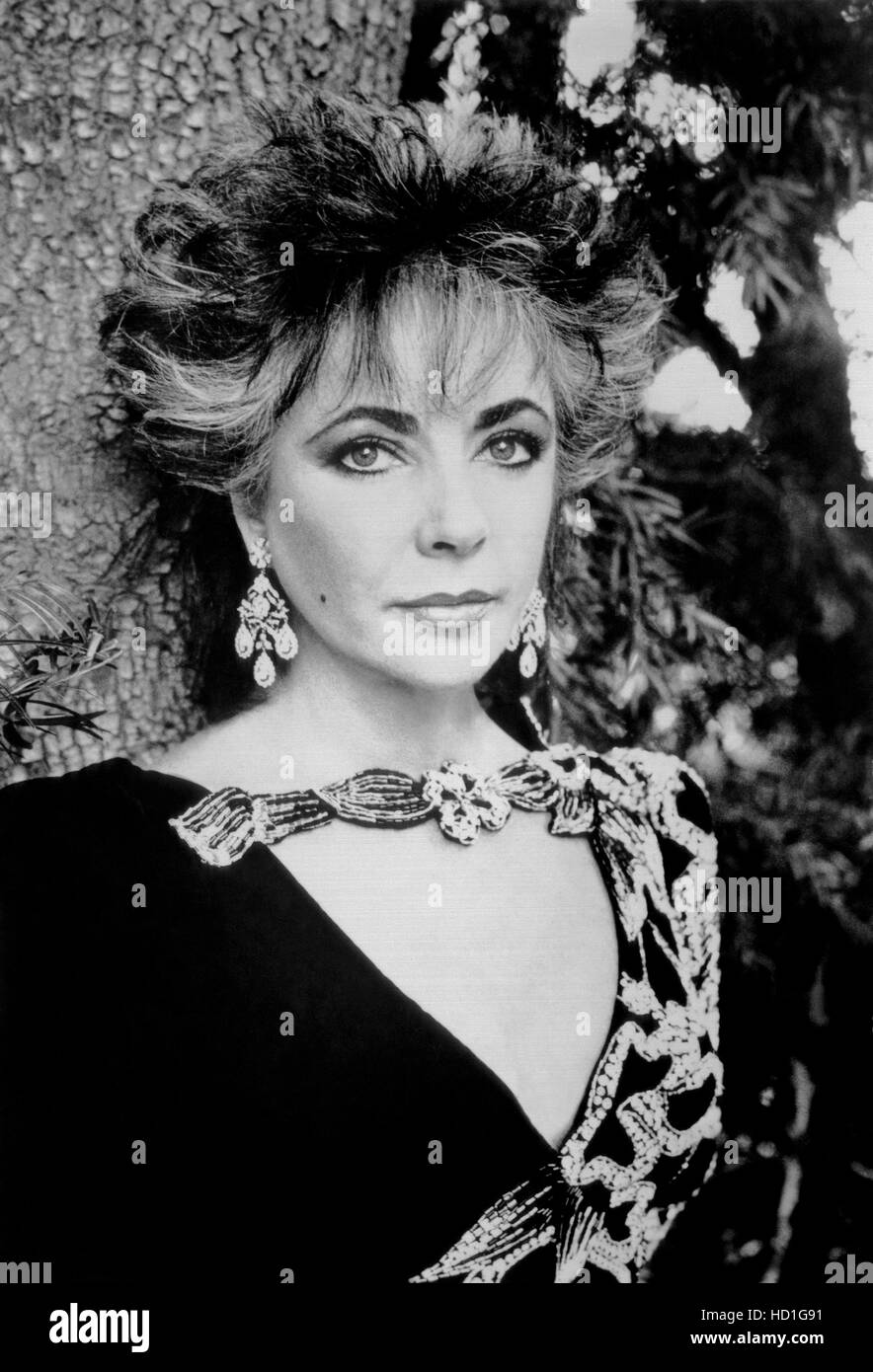 Elizabeth Taylor, 1985 Stock Photo - Alamy