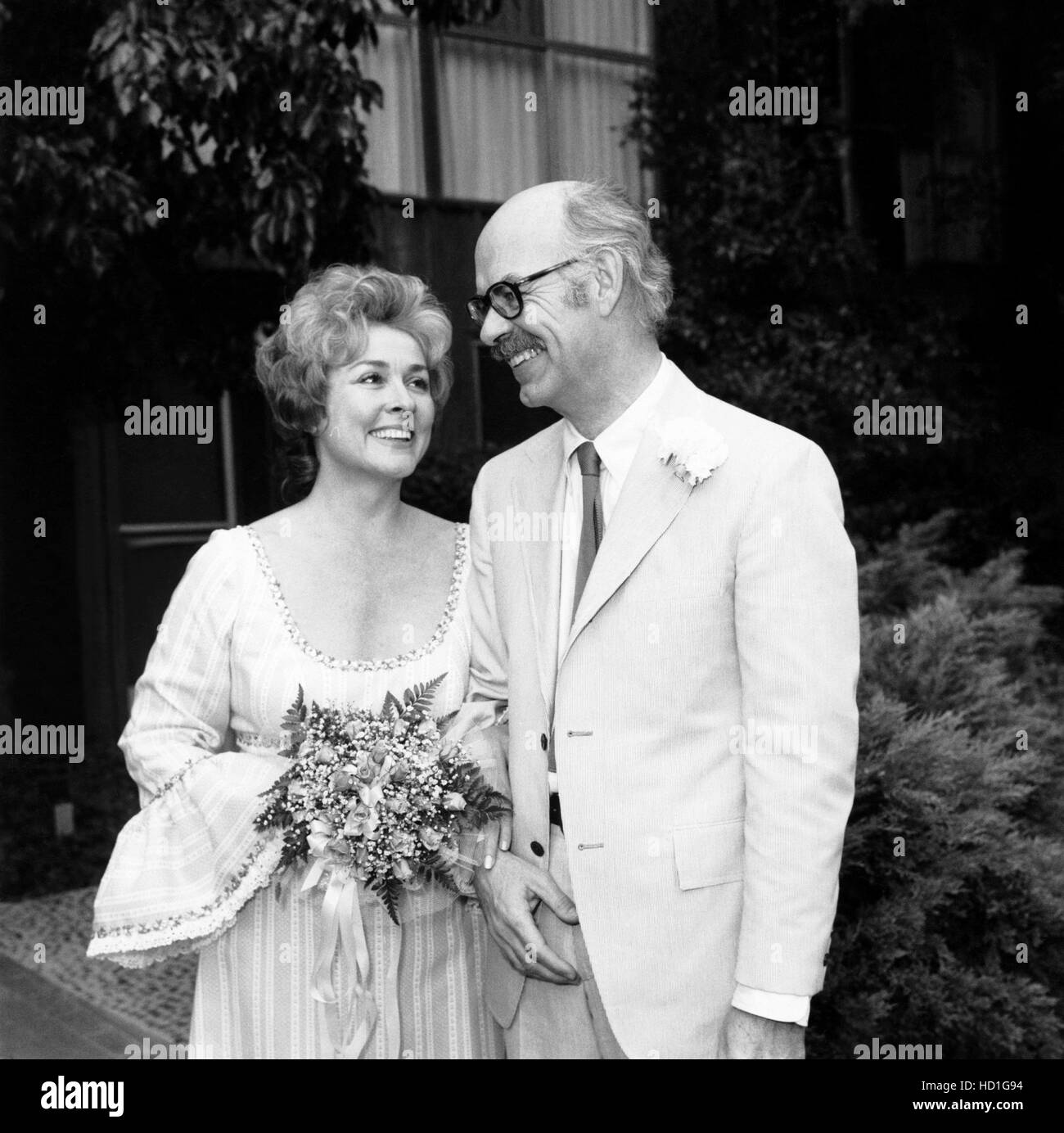 Wedding of Elena Verdugo, left, and her second husband, Charles ...