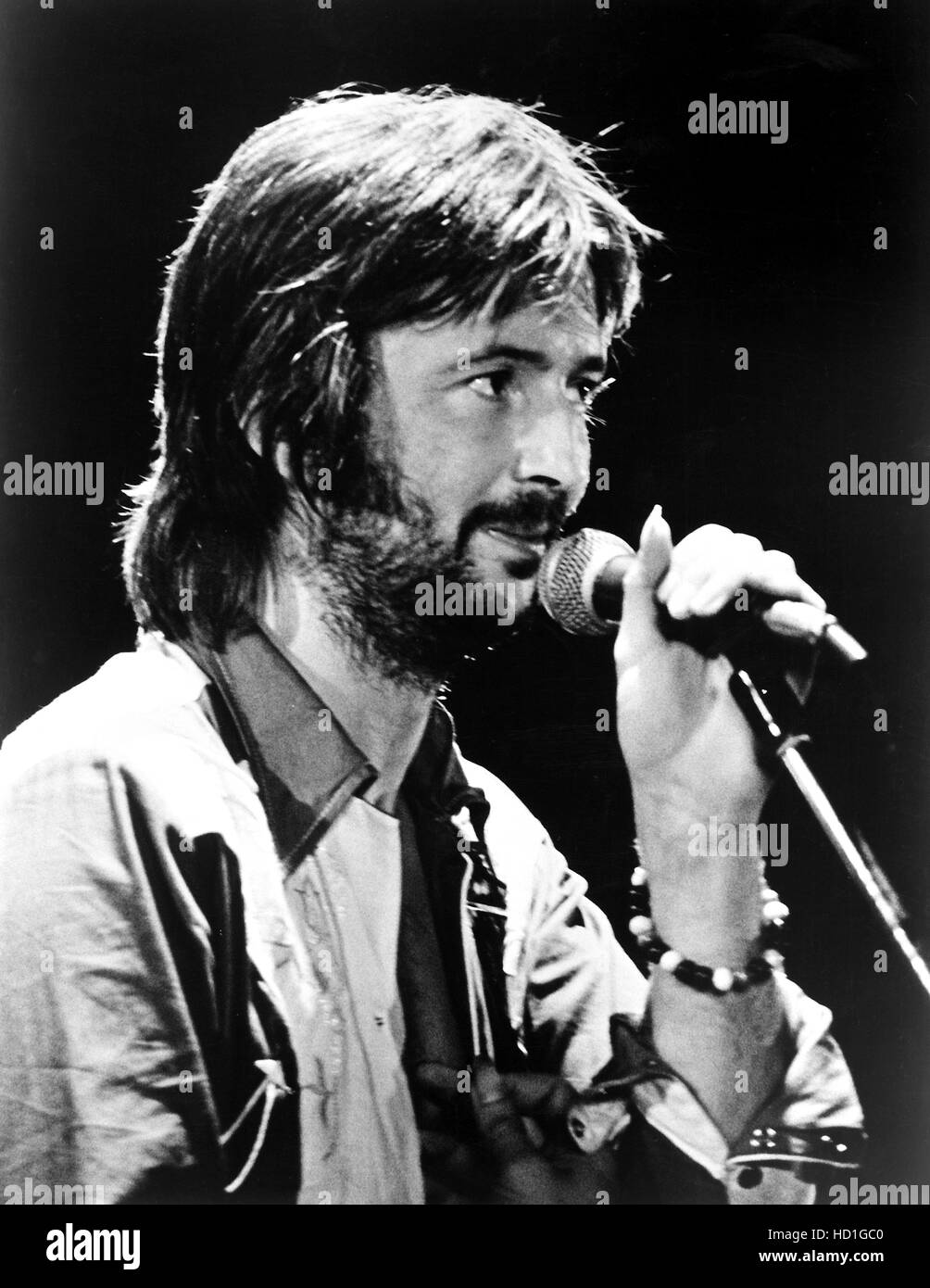 Eric Clapton, portrait from September, 16, 1974 Stock Photo - Alamy