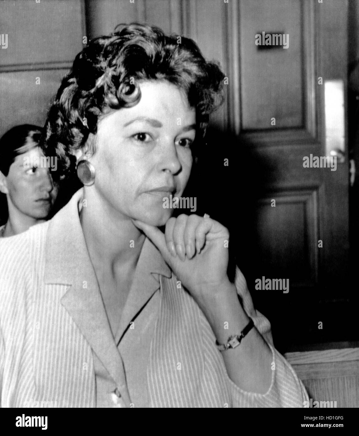 Bette Lee Wilcox (wife of Ernie Kovacs, 1945-1952) at custody hearing ...