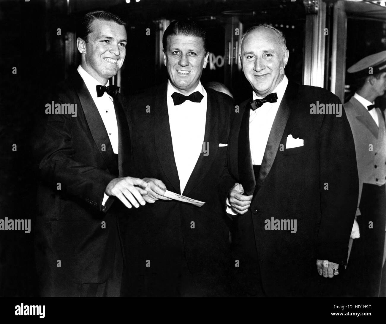 George Stevens Jr., George Stevens, Dimitri Tiomkin, at the World ...