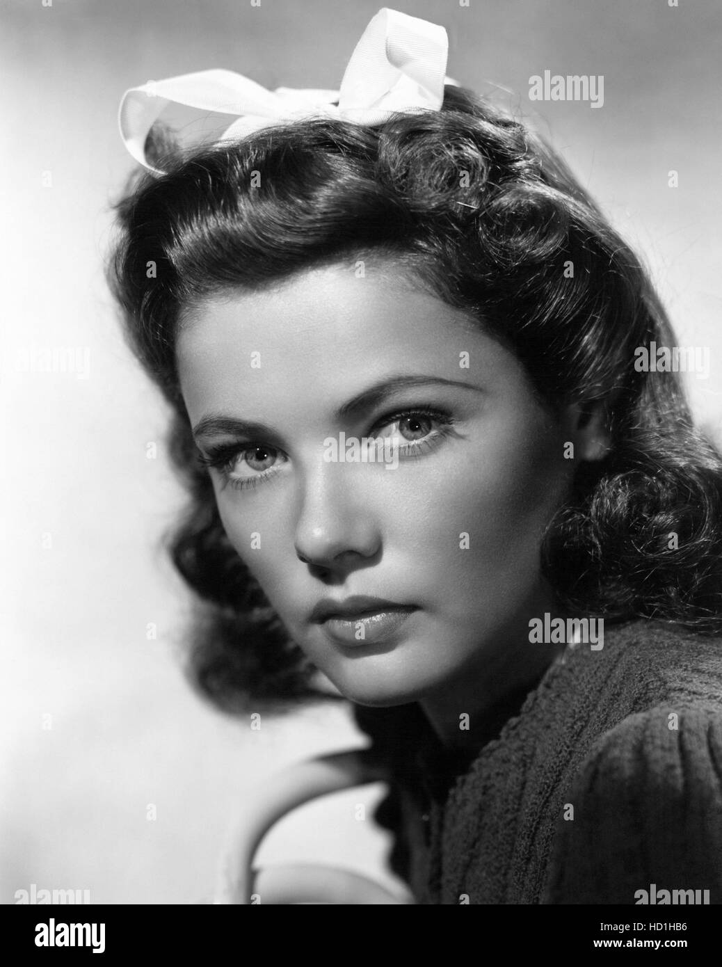 Gene Tierney, 1941 Stock Photo - Alamy